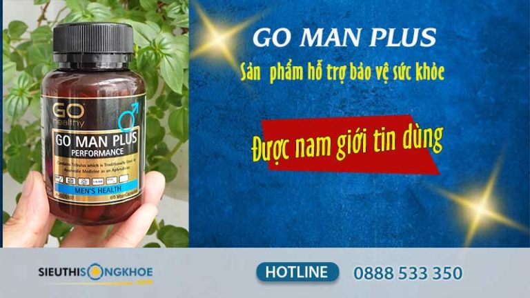 Go Man Plus {695.000Đ} Hỗ Trợ Tăng Cường Sinh Lực Nam Giới