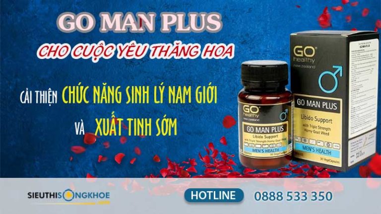 Go Man Plus {695.000Đ} Hỗ Trợ Tăng Cường Sinh Lực Nam Giới