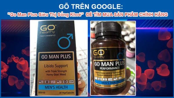 Go Man Plus CHÍNH HÃNG {695.000Đ} - Tăng Cường Sinh Lực Nam Giới