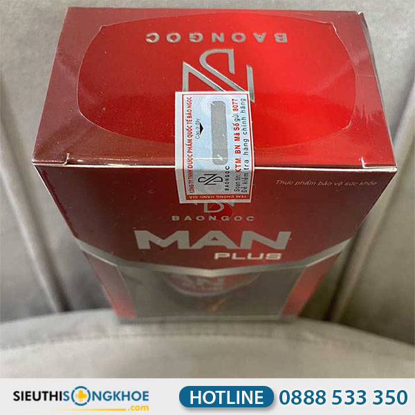 Man Plus CHÍNH HÃNG {650.000đ} - Hỗ Trợ Điều Trị Yếu Sinh Lý Nam