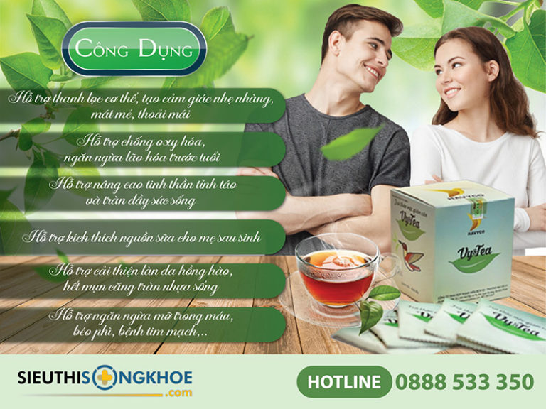 Trà Giảm Cân Vy Tea [450.000đ] - Hỗ Trợ Cải Thiện Cân Nặng