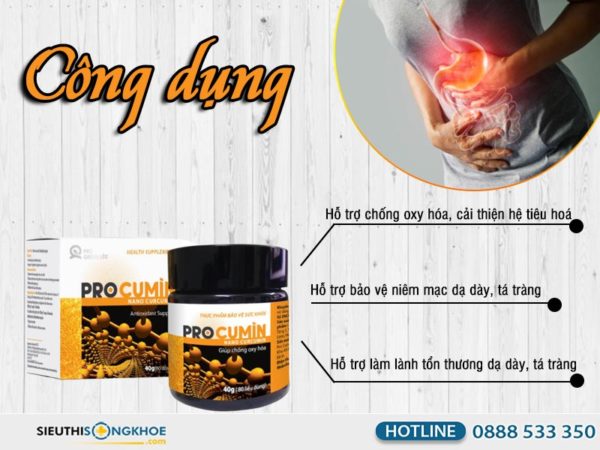Procumin [250.000đ] - Hỗ Trợ Cải Thiện Dạ Dày Tá Tràng