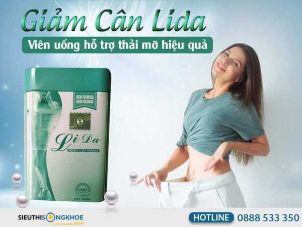 Giảm Cân Lida [350.000đ] - Viên Uống Hỗ Trợ Cải Thiện Cân Nặng