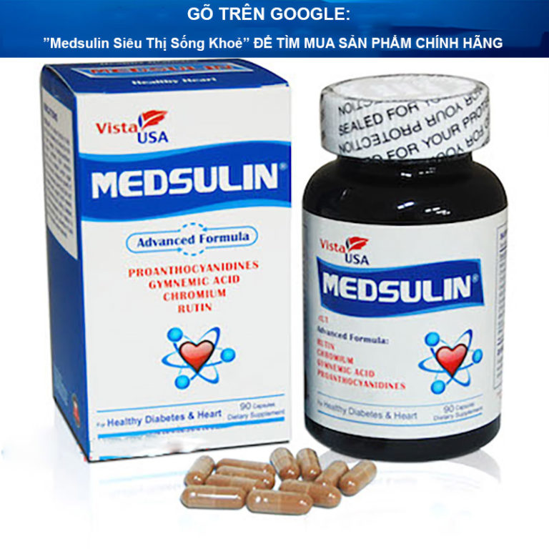 Medsulin [299.000đ] - Viên Uống Hỗ Trợ Điều Trị Tiểu Đường