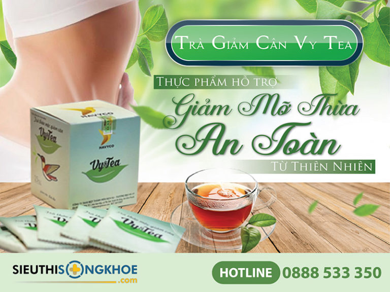 Trà Giảm Cân Vy Tea [450.000đ] - Hỗ Trợ Cải Thiện Cân Nặng