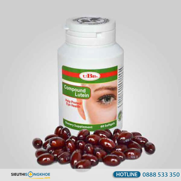 UBB Compound Lutein [380.000đ] - Viên uống Hỗ Trợ Bồi Bổ Mắt Sáng