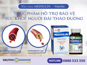 Medsulin [299.000đ] - Viên Uống Hỗ Trợ Điều Trị Tiểu Đường
