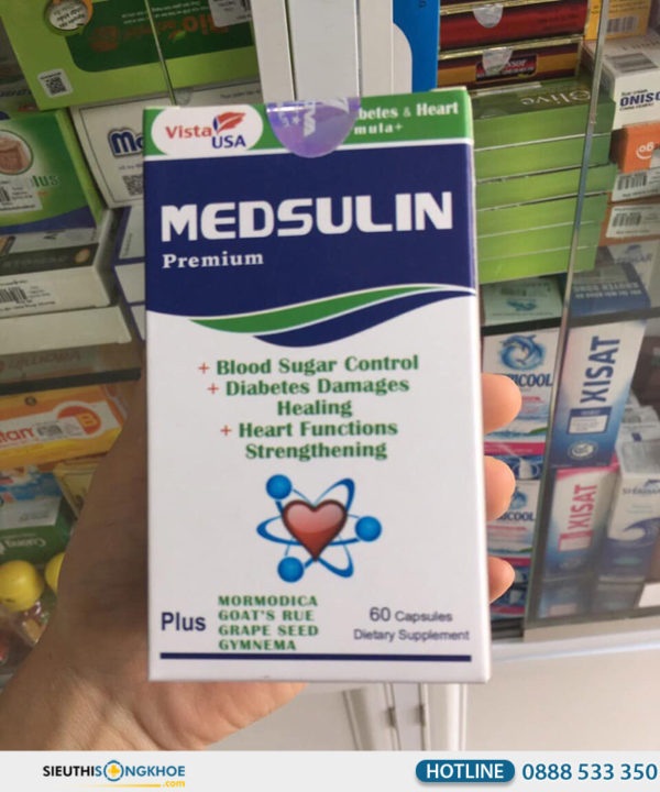 Medsulin Premium [350.000đ] - Hỗ Trợ Cải Thiện Đường Huyết