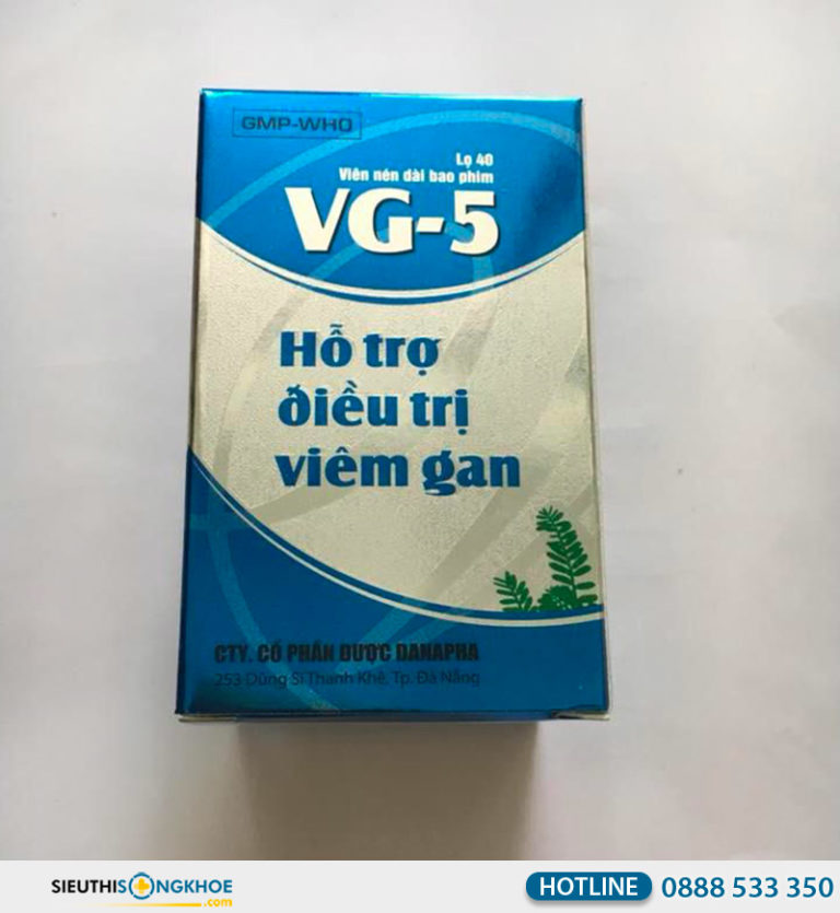VG5 [60.000đ] - Viên Uống Hỗ Trợ Cải Thiện Chức Năng Gan
