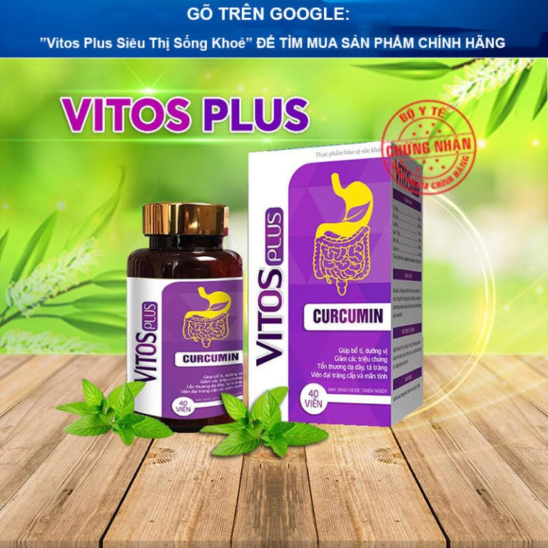 Vitos Plus [790.000đ] - Viên Uống Hỗ Trợ Điều Trị Dạ Dày