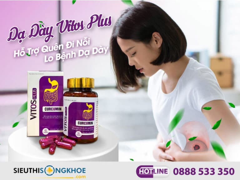 Vitos Plus [790.000đ] - Viên Uống Hỗ Trợ Điều Trị Dạ Dày