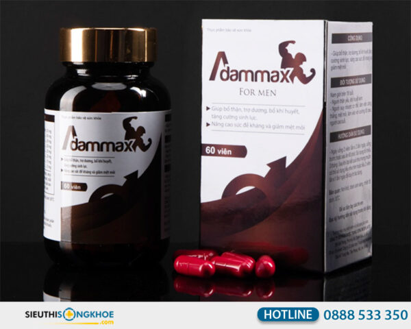 Adammax For Men {400.000đ} Hỗ Trợ Tăng Sinh Lý Nam