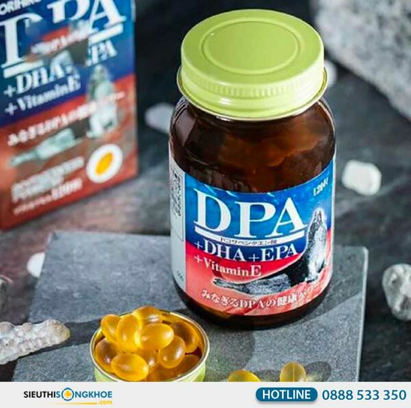 DPA DHA EPA Vitamin E Orihiro [662.000đ] - Hỗ Trợ Tăng Trí Lực Thị Lực