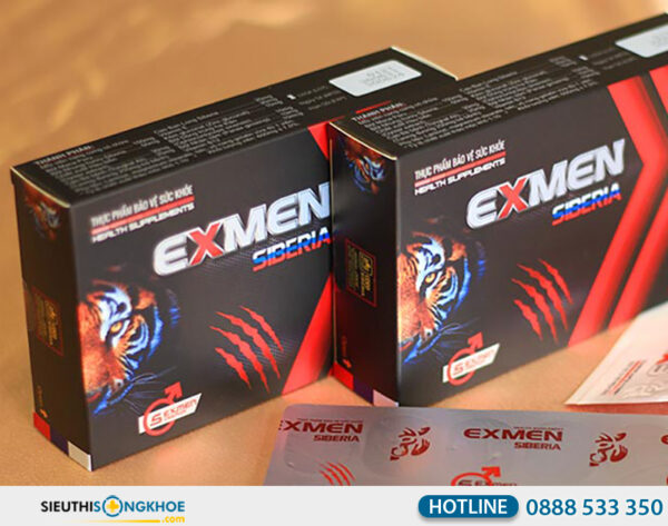 Exmen Siberia {500.000đ} Hỗ Trợ Tăng Cường Sinh Lý Nam