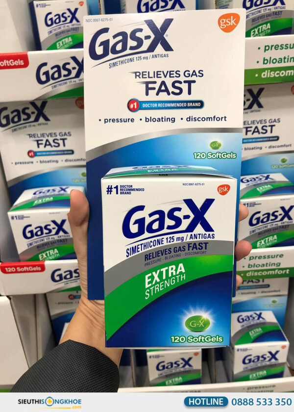 Gas-X Extra Strength [650.000đ] - Hỗ Trợ Giảm Đầy Hơi Khó Tiêu