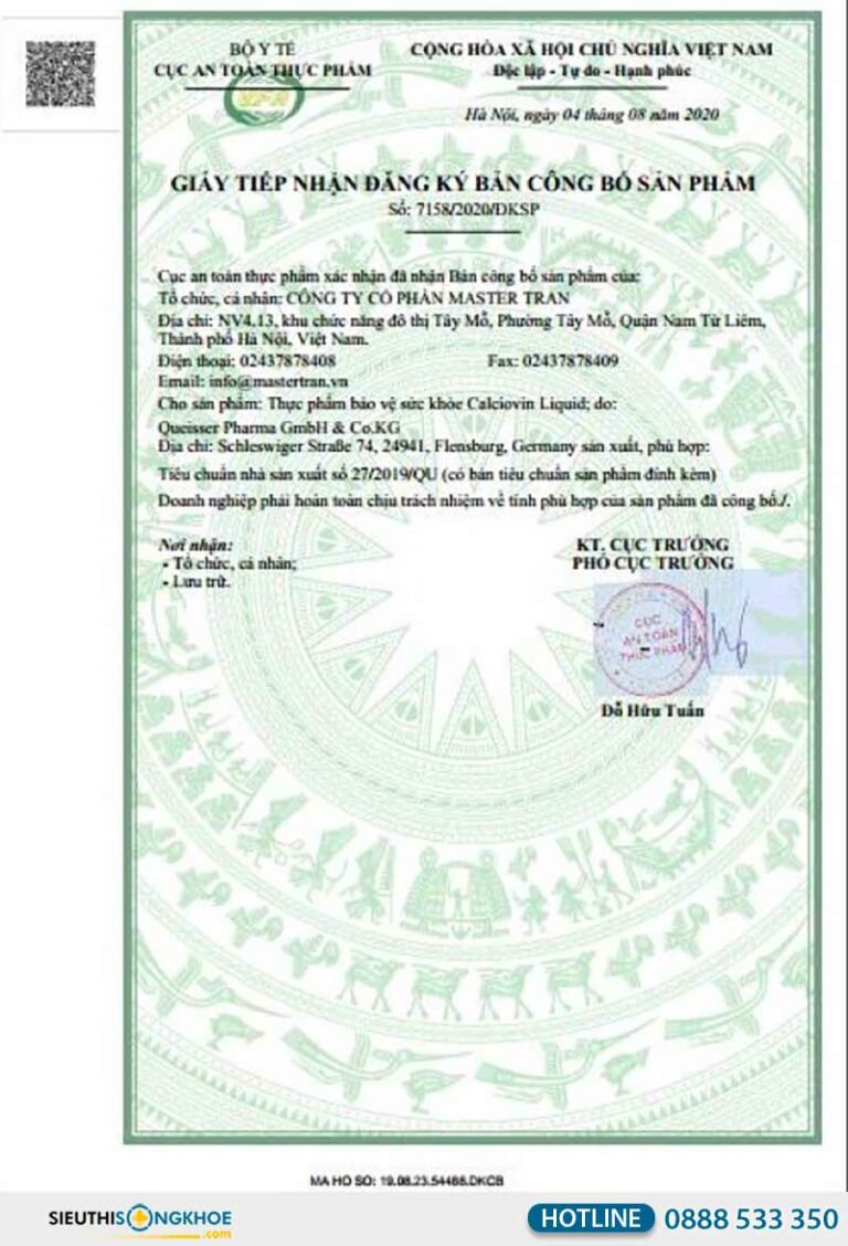 Kinder Calciovin Liquid {458.000đ} Hỗ Trợ Tăng Chiều Cao Trẻ