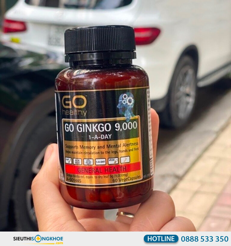 Go Ginkgo 9000+ [359.000đ] - Hỗ Trợ Bổ Não Tăng Trí Nhớ