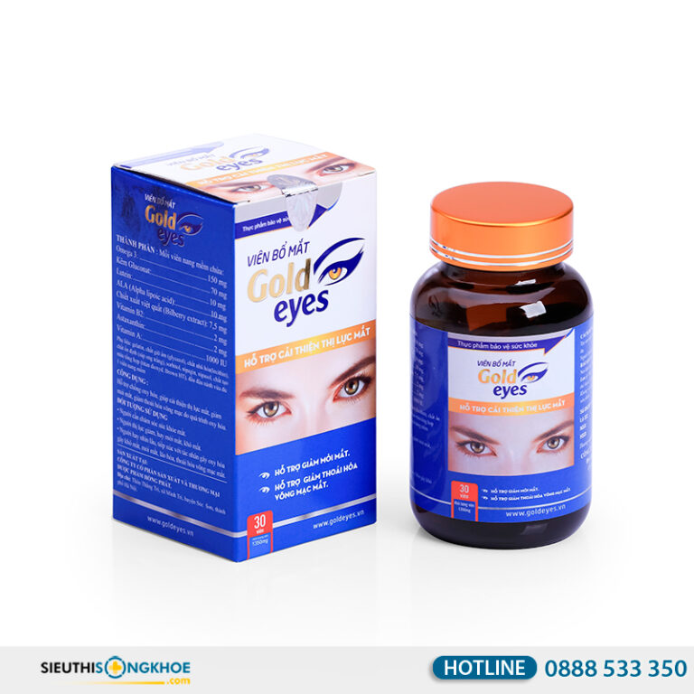 Gold Eye [199.000đ] - Hỗ Trợ Giúp Mắt Sáng Tinh Anh