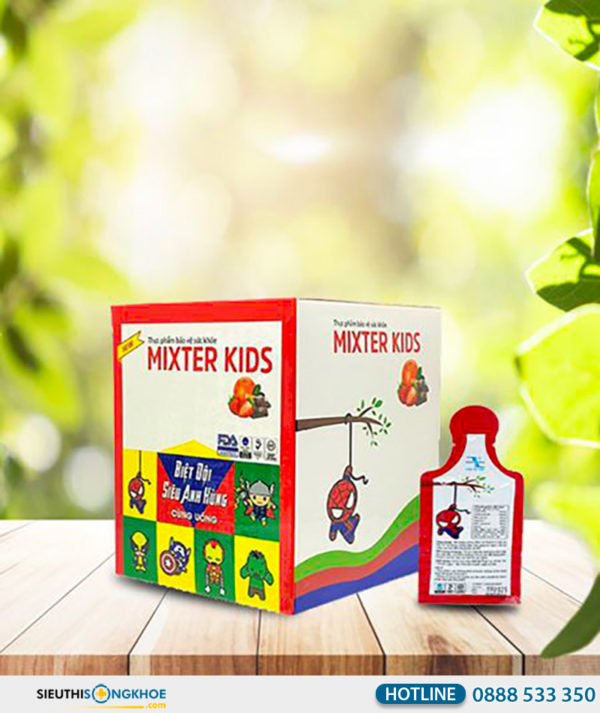 Mixter Kids [650.000đ] - Hỗ Trợ Bảo Vệ Sức Khoẻ Trẻ Nhỏ
