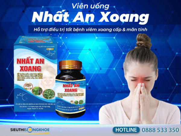 Nhất An Xoang - [180.000đ] - Viên Uống Hỗ Trợ Điều Trị Viêm Xoang