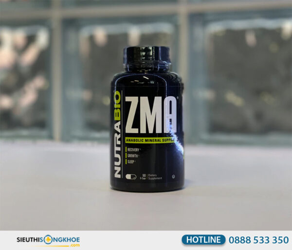 NutraBio ZMA [499.000đ] - Hỗ Trợ Phục Hồi & Phát Triển Cơ Bắp