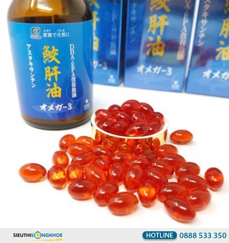 Shark Liver Oil Omega 3 [760.000đ] - Hỗ Trợ Cải Thiện Thị Lực & Trí Não
