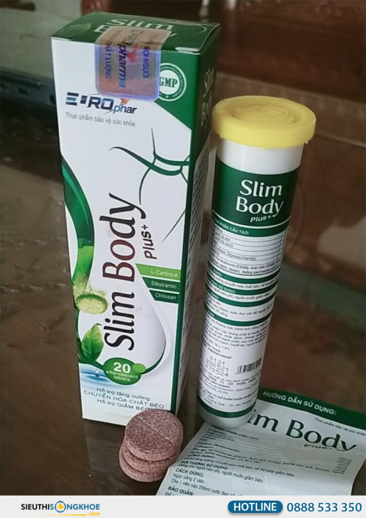 Slim Body Plus+ [300.000đ] - Hỗ Trợ Thải Mỡ Giảm Cân