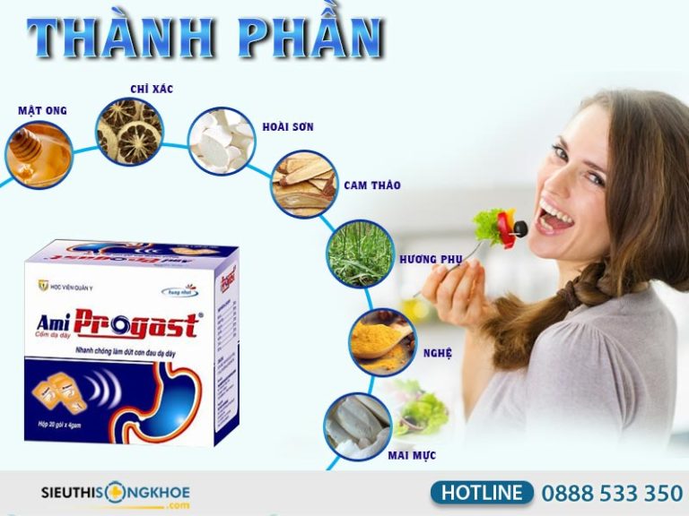 Cốm Dạ Dày Ami Progast [75.000đ] - Sản Phẩm Hỗ Trợ Cải Thiện Dạ Dày
