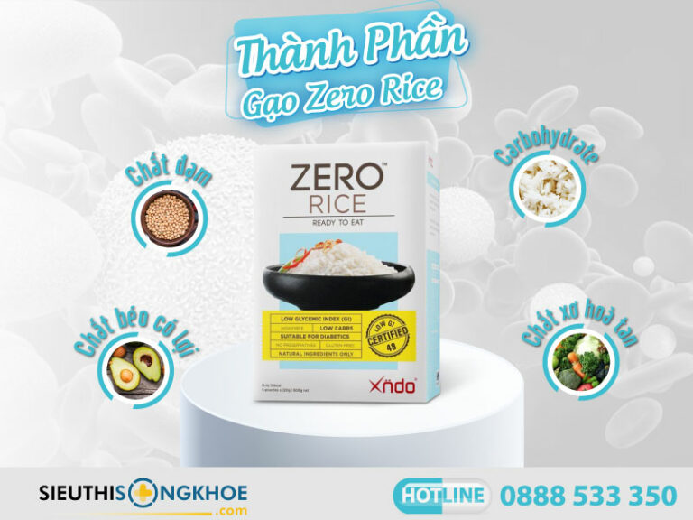 Zero Rice [250.000đ] - Hỗ Trợ Đáp Ứng Nhu Cầu Người Tiểu Đường