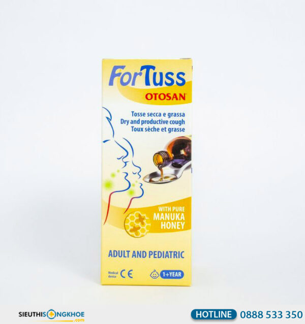 Fortuss Otosan [260.000đ] Hỗ Trợ Giảm Ho Khan Ho Đờm