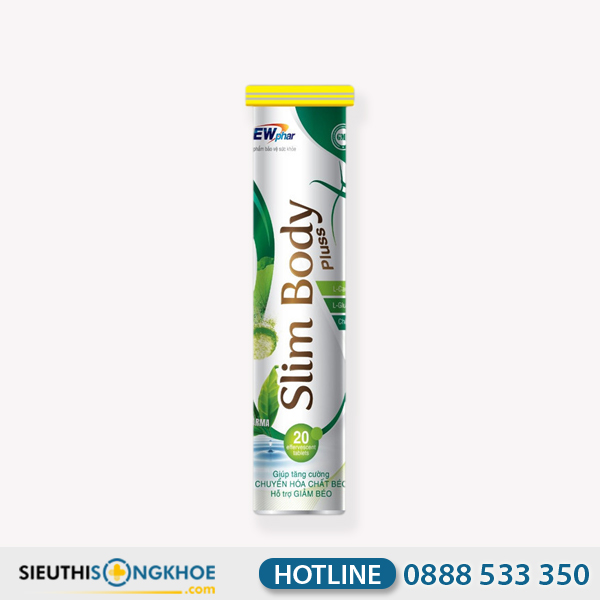 Slim Body Plus+ [300.000đ] - Hỗ Trợ Thải Mỡ Giảm Cân