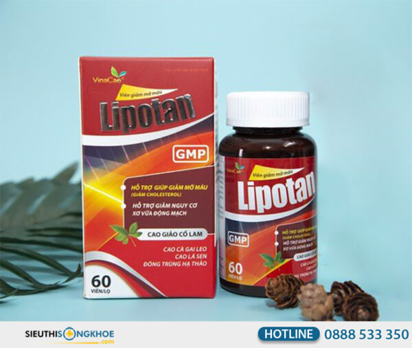 Lipotan [350.000đ] - Hỗ Trợ Cải Thiện Máu Nhiễm Mỡ