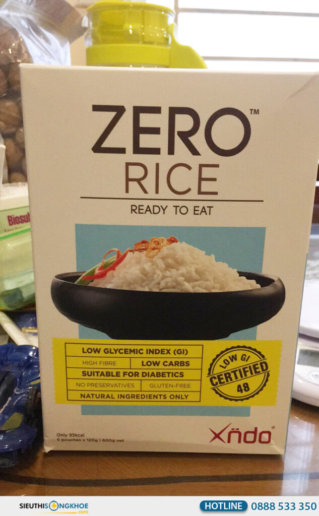 Zero Rice [250.000đ] - Hỗ Trợ Đáp Ứng Nhu Cầu Người Tiểu Đường