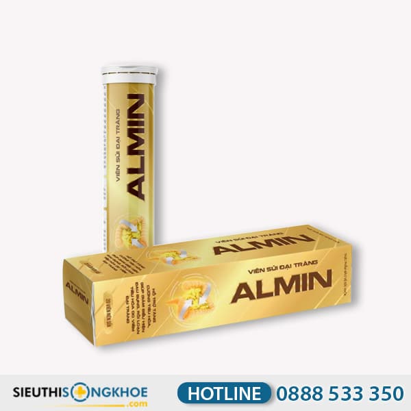 Almin [550.000đ] - Viên Sủi Hỗ Trợ Cải Thiện Tiêu Hoá Kém