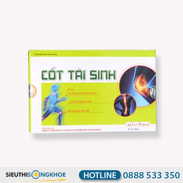 Cốt Tái Sinh [340.000đ] - Viên Uống Hỗ Trợ Dưỡng Khớp
