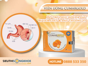 Cumargold [260.000đ] - Hỗ Trợ Giảm Viêm Loét Dạ Dày