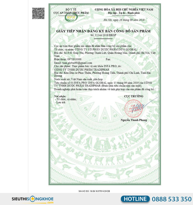 Infa Pro [360.000đ] - Hỗ Trợ Cải Thiện Hệ Tiêu Hoá Trẻ