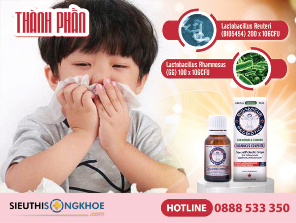 Bioamicus Complete [480.000đ] - Hỗ Trợ Trẻ Biếng Ăn