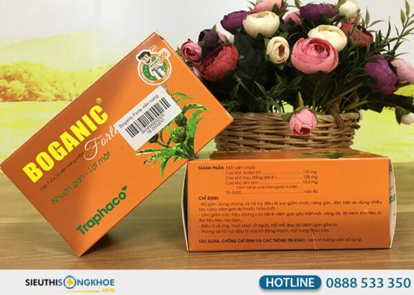 Boganic Forte [115.000đ] - Hỗ Trợ Phục Hồi & Thanh Lọc Gan