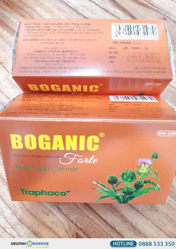 Boganic Forte [115.000đ] - Hỗ Trợ Phục Hồi & Thanh Lọc Gan