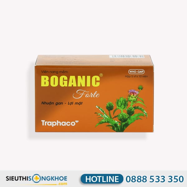 Boganic Forte [115.000đ] - Hỗ Trợ Phục Hồi & Thanh Lọc Gan