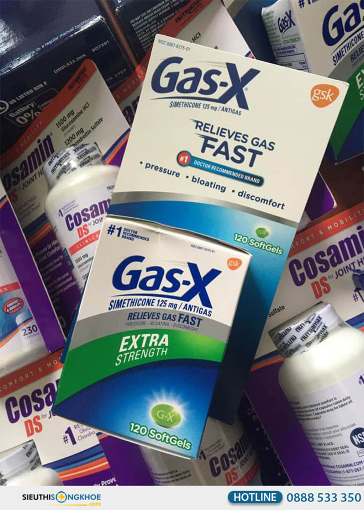 Gas-X Extra Strength [650.000đ] - Hỗ Trợ Giảm Đầy Hơi Khó Tiêu