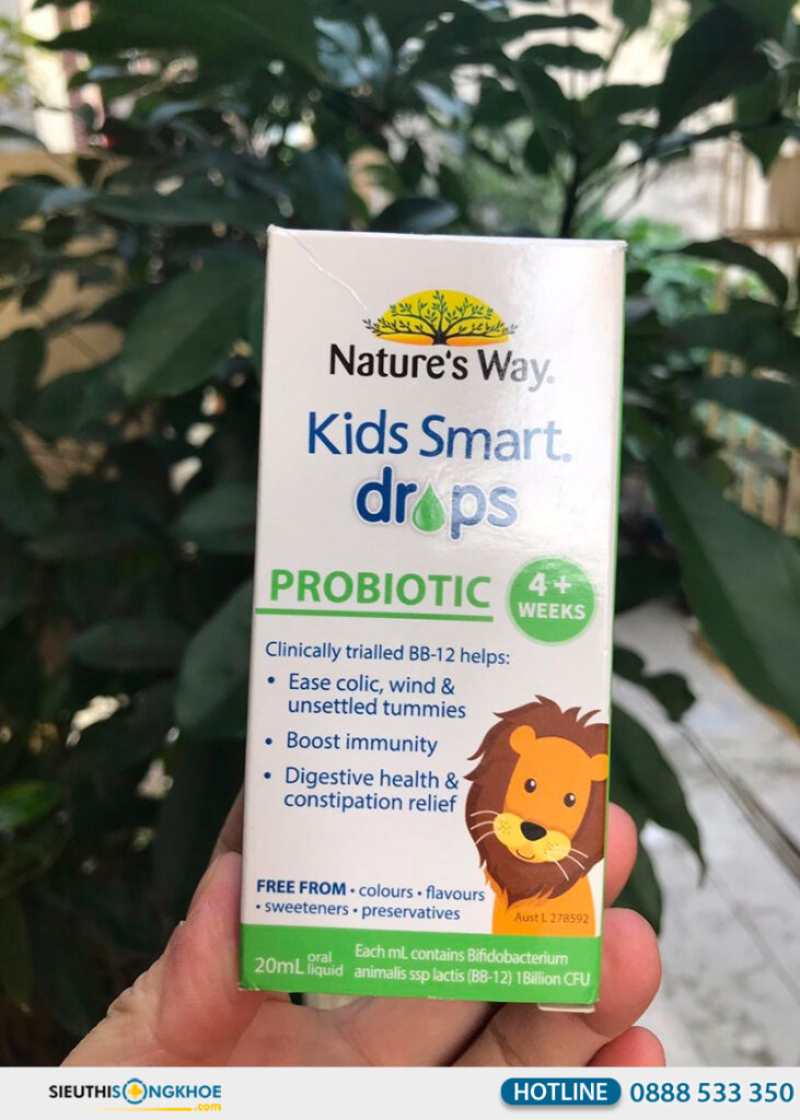 Nature's Way Kids Smart Drops Probiotic [420.000đ] - Hỗ Trợ Tiêu Hoá Trẻ