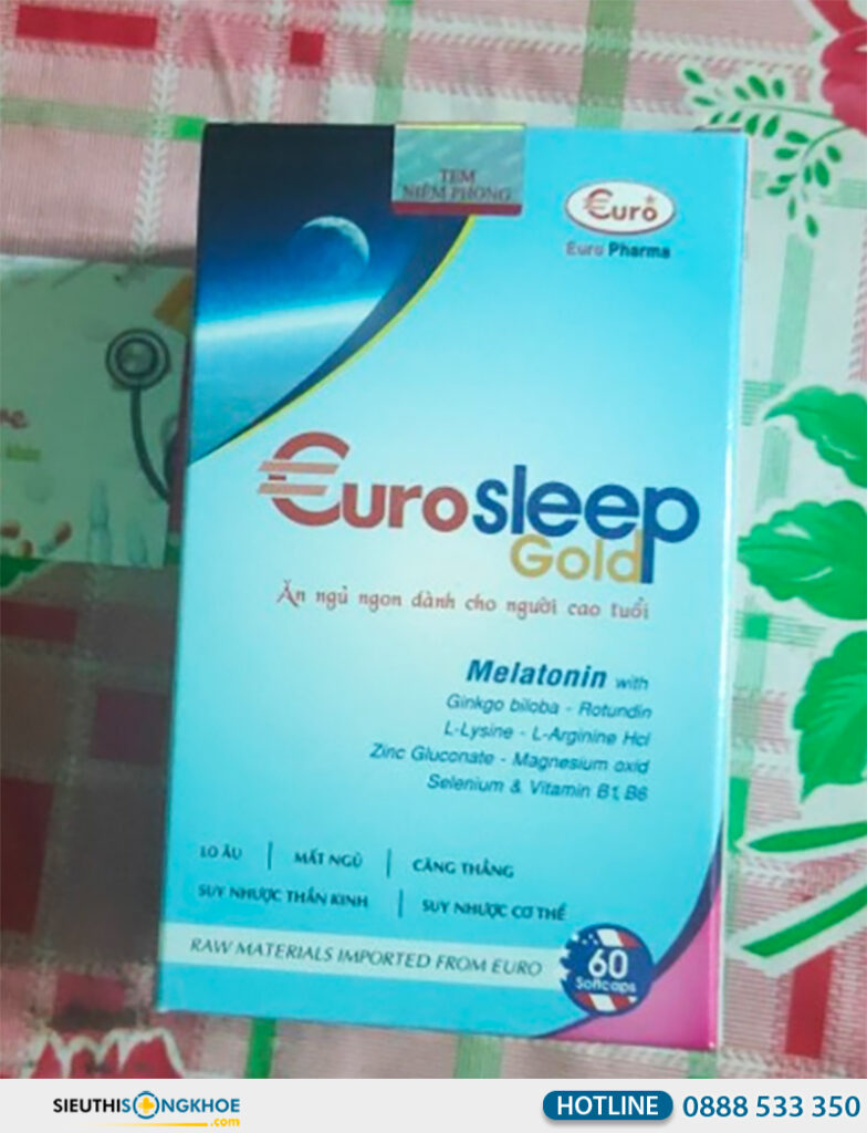 Euro Sleep Gold [225.000đ] - Hỗ Trợ Kích Thích Ăn Ngon Ngủ Sâu