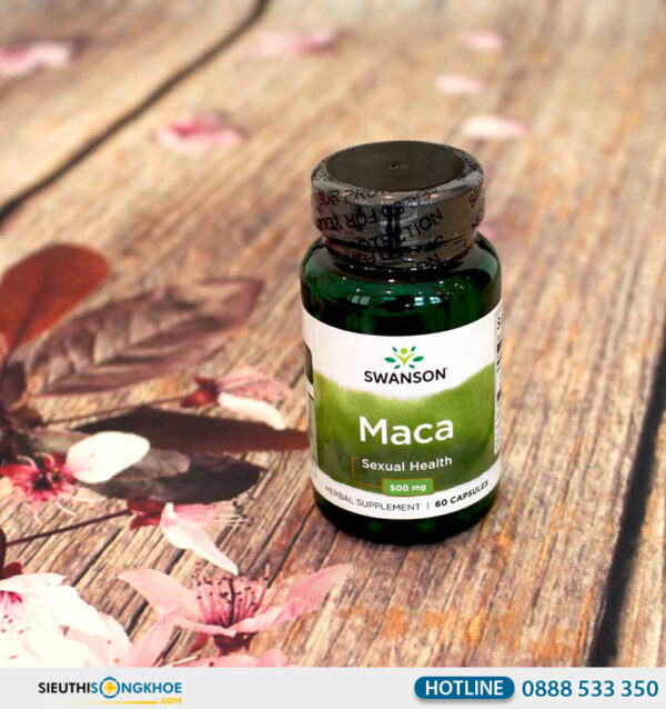 Swanson Maca [200.000đ] - Hỗ Trợ Tăng Cường Sinh Lý Nam