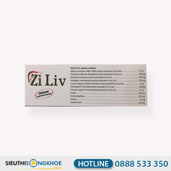 Zi Liv [390.000đ] - Hỗ Trợ Thanh Lọc & Phục Hồi Chức Năng Gan