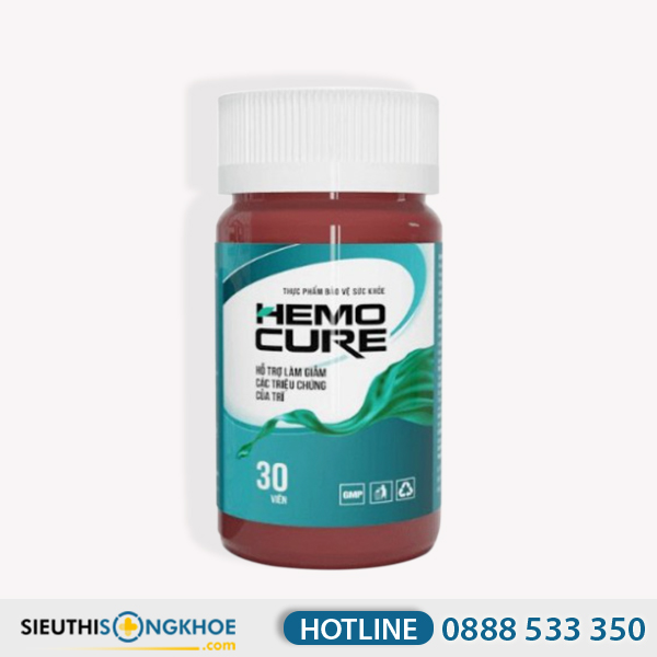 Hemocure [590.000đ] - Hỗ Trợ Điều Trị Trĩ Nội & Trĩ Ngoại