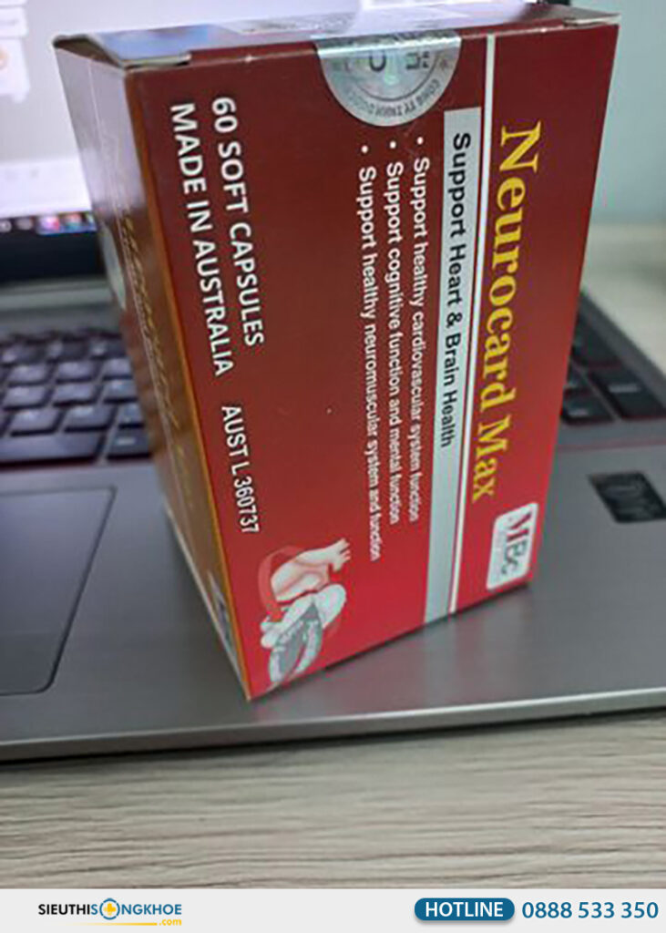 Neurocard Max [630.000đ] - Hỗ Trợ Cải Thiện Trí Não & Tim Mạch
