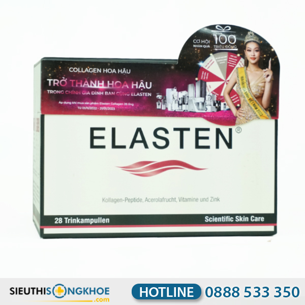 Collagen Elasten [2.450.000đ] - Hỗ Trợ Tái Tạo Phục Hồi Làn Da