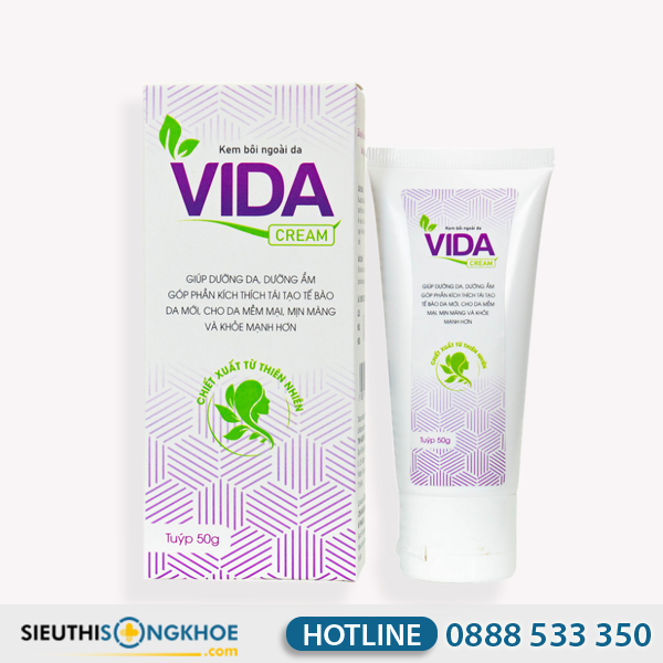 Vida Nano & Vida Cream Hỗ Trợ Điều Trị Viêm Da Cơ Địa Mới